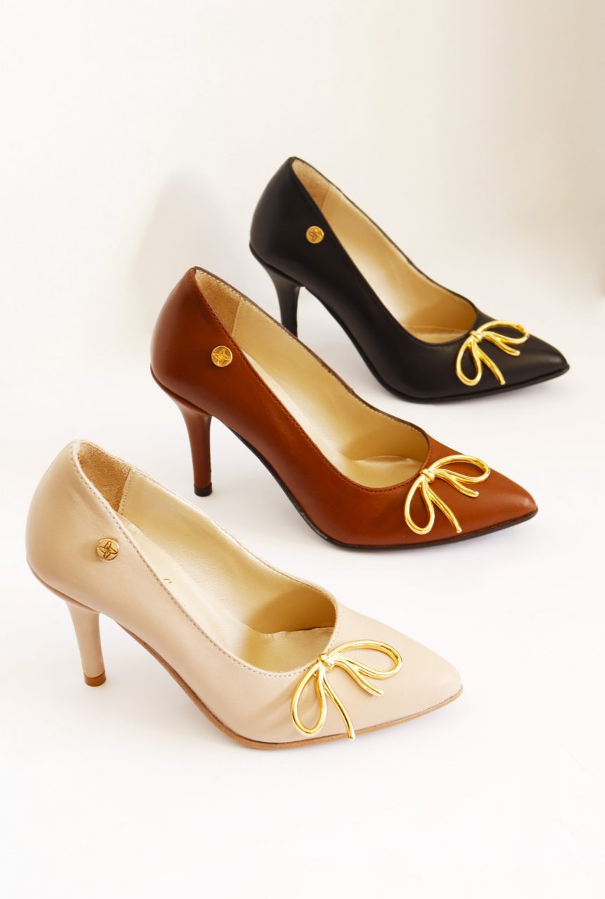 Porto Black Pointy Stilettos | Small Shoes by Cristina Correia